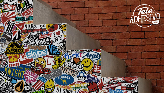 Vinilos de Sticker Bomb: la nueva tendencia - Blog teleadhesivo