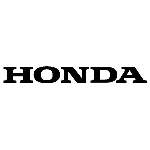 Pegatina Letras Honda | TeleAdhesivo.com