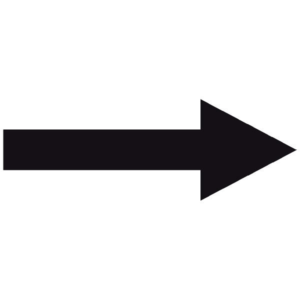 Pegatinas de flechas señalizar